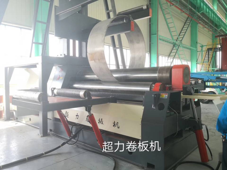 Industrial Inflatable 4 Roller Plate Rolling Machine from China ...