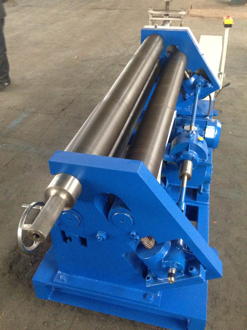 Electric Asymmetric 3-roll Plate Rolling Machine from China ...