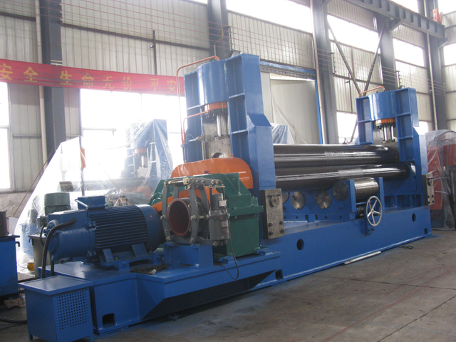 China Hydraulic 3-roll Plate Rolling Machine manufacturers, Hydraulic 3 ...